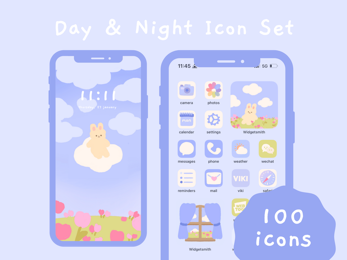 day & night icon theme – StudioCherii