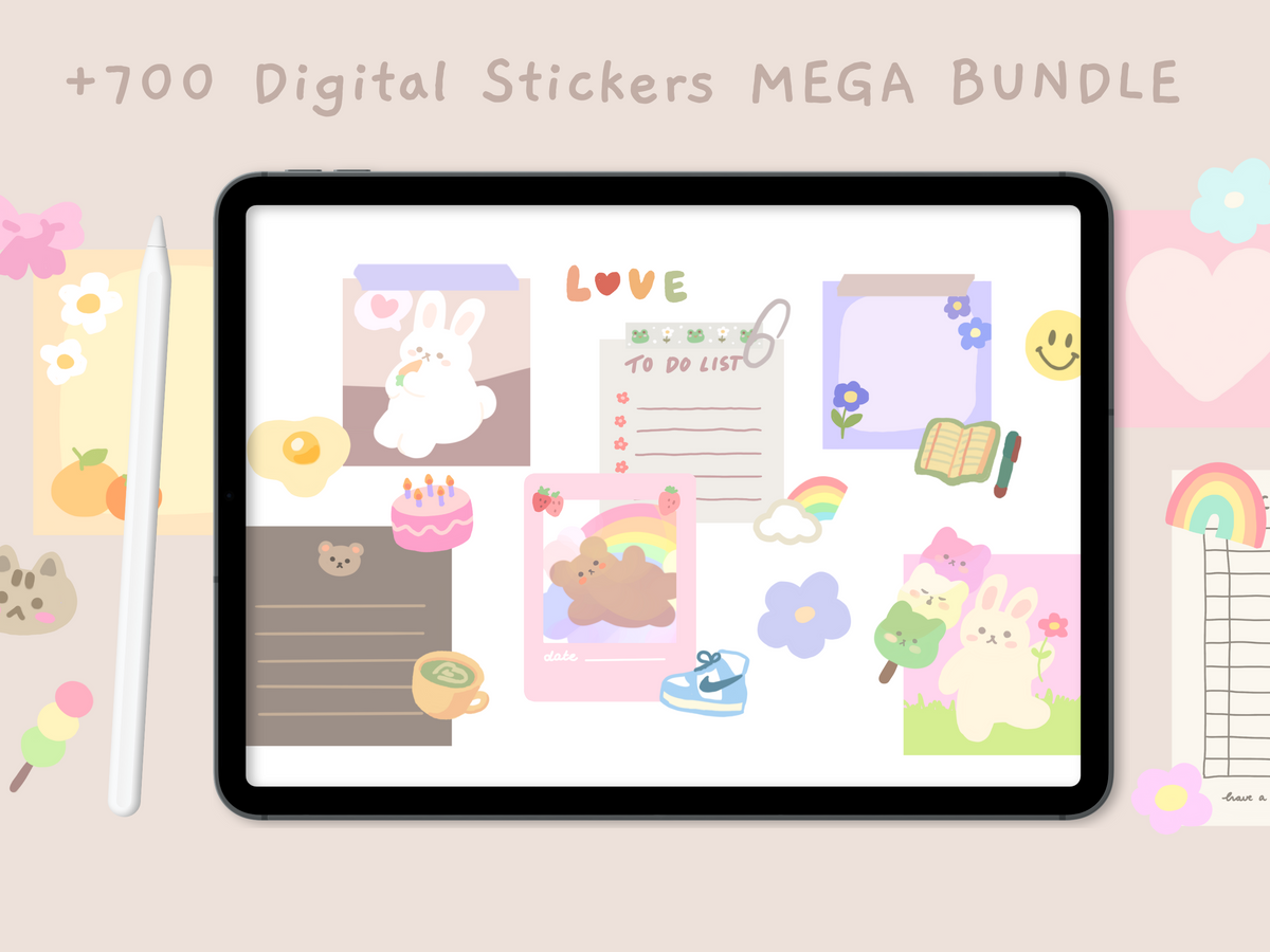 mega sticker value bundle – StudioCherii